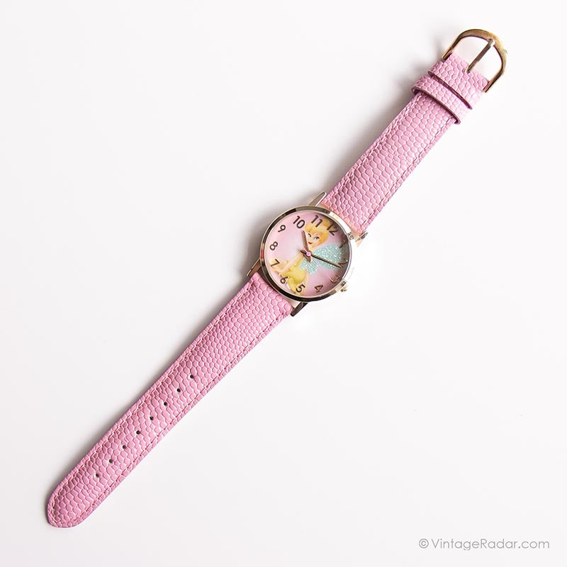 Vintage Pink Tinker Bell Watch | Japan Quartz Disney Watch – Vintage Radar
