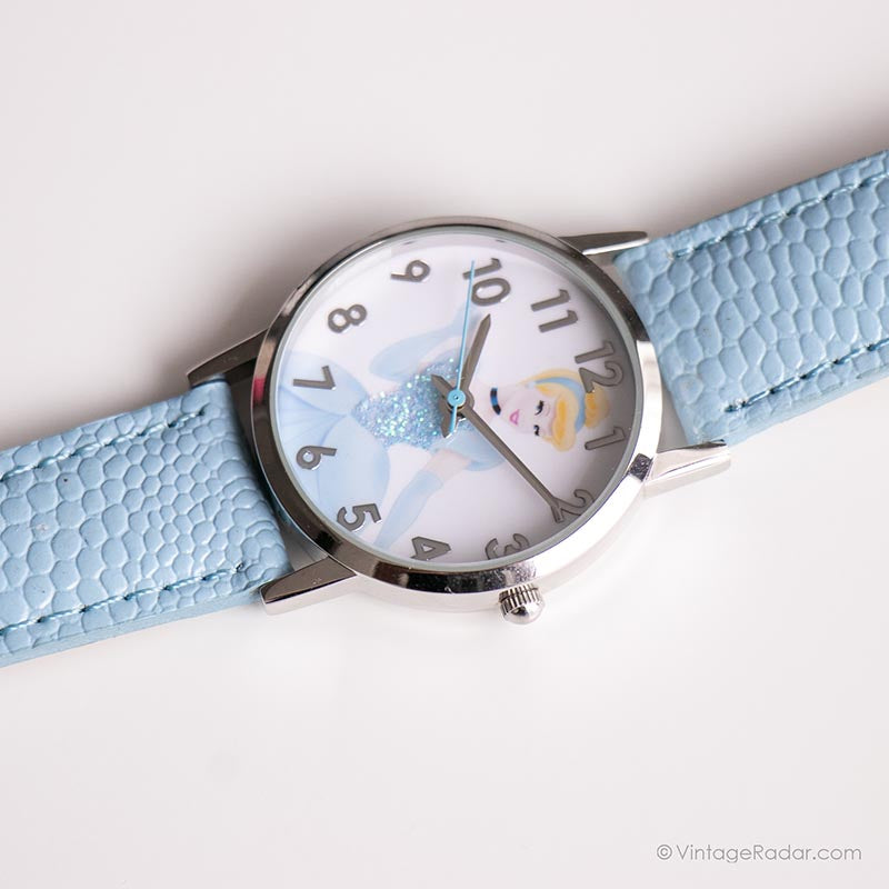 Vintage Blue Cinderella Watch | Collectible Disney Memorabilia Watch ...