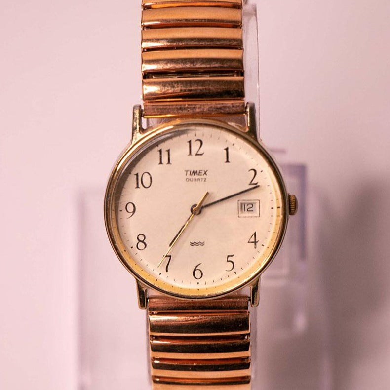Vintage 90s Timex Quartz Date Watch | 1990s Best Timex USA Watches ...