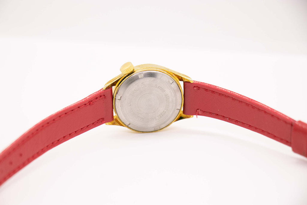 80s RARE Ladies Gold-tone Smurf Watch Vintage | The Smurfs Watch ...