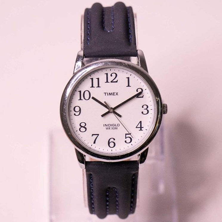 Classy and Rare 90s Blue Timex Indiglo Watch | 35mm Timex Glow Watch ...