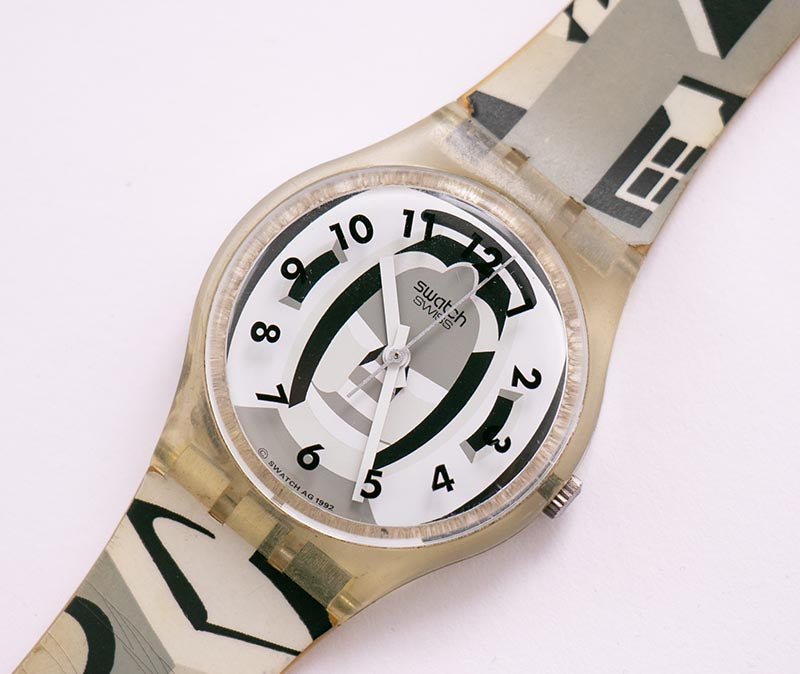 1992 PERSPECTIVE GK169 Swatch Gent Watch | Vintage Swatch Originals ...