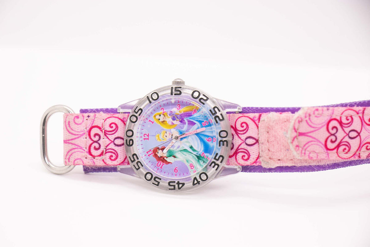 Vintage Disney Princesses Watch | Ariel, Cinderella & Rapunzel Watch ...