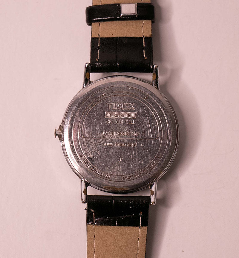90s Vintage Timex Indiglo Quartz Watch | 35-mm Minimalist Timex Watch ...