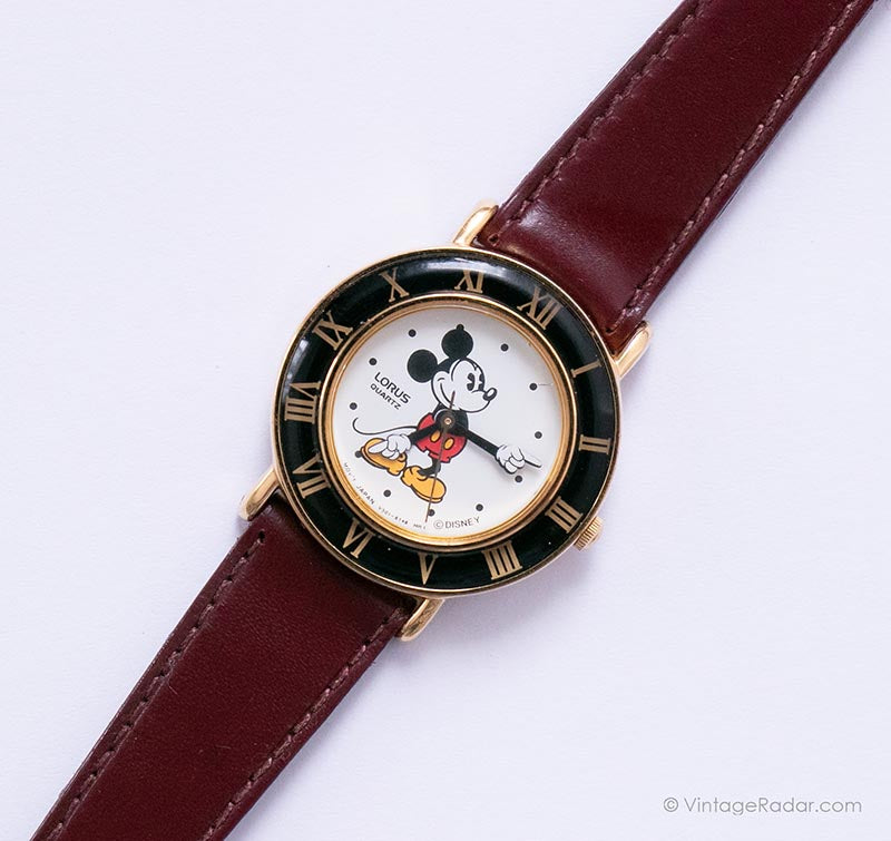 Vintage Mickey Mouse Lorus V501-6G90 R0 Watch | Disney Quartz Watch ...