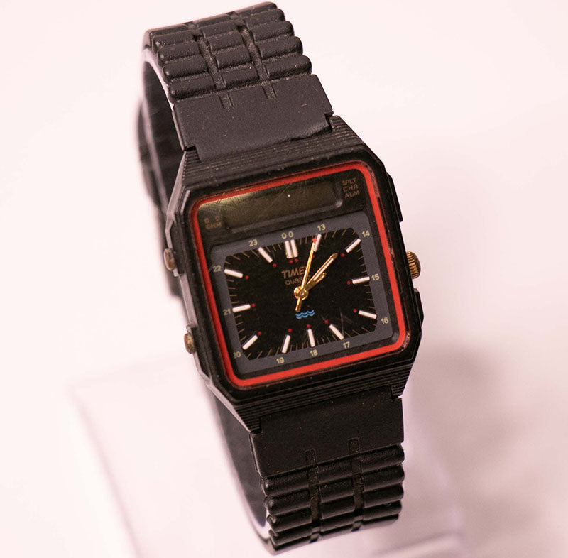 Ultra Rare Digital Analog 90s Timex Watch | LCD Timex Watch Vintage ...