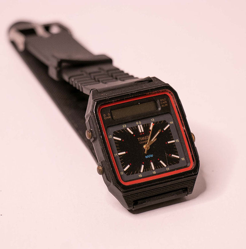 Ultra Rare Digital Analog 90s Timex Watch | LCD Timex Watch Vintage ...
