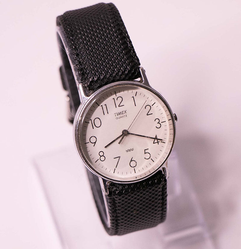 Silver-tone Timex Quartz Watch for Men and Women | Medium Wrist Size ...