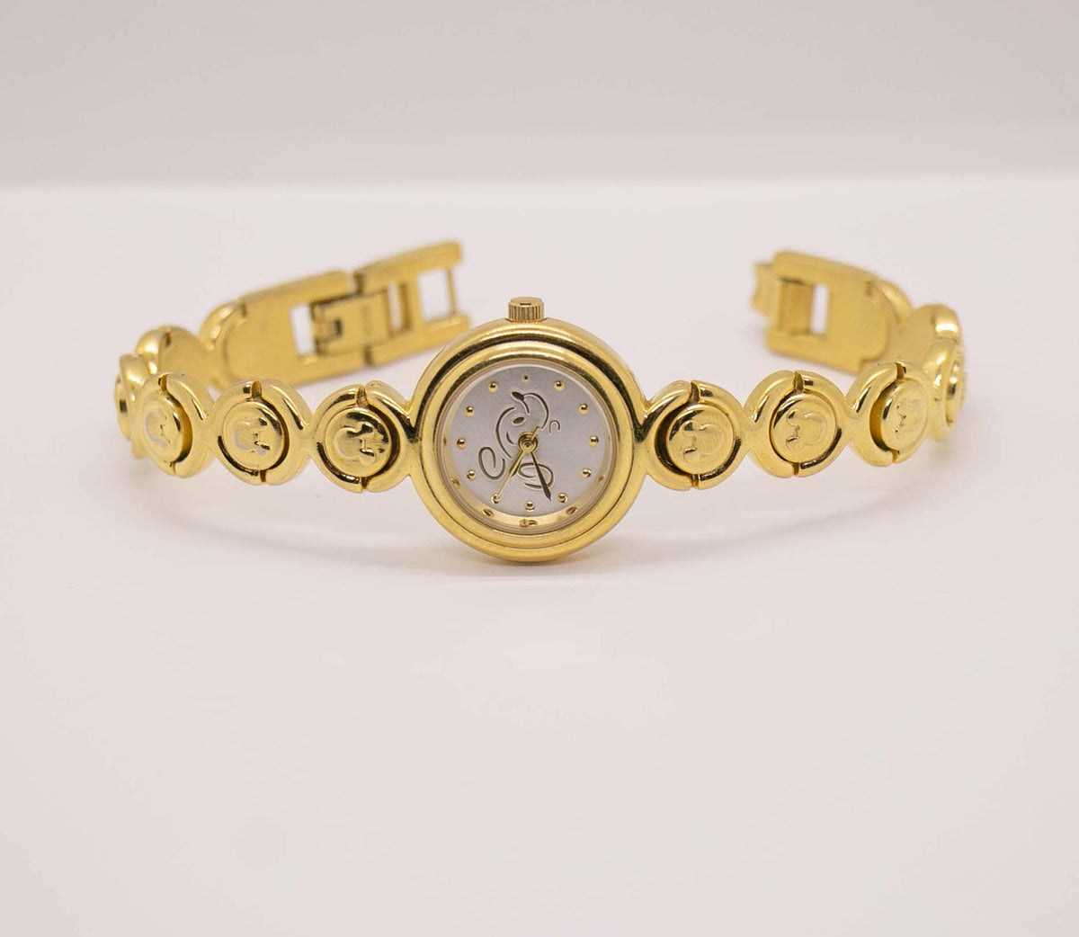 Tiny Gold-tone Ladies Watch | Vintage Character Watch for Tiny Wrists ...