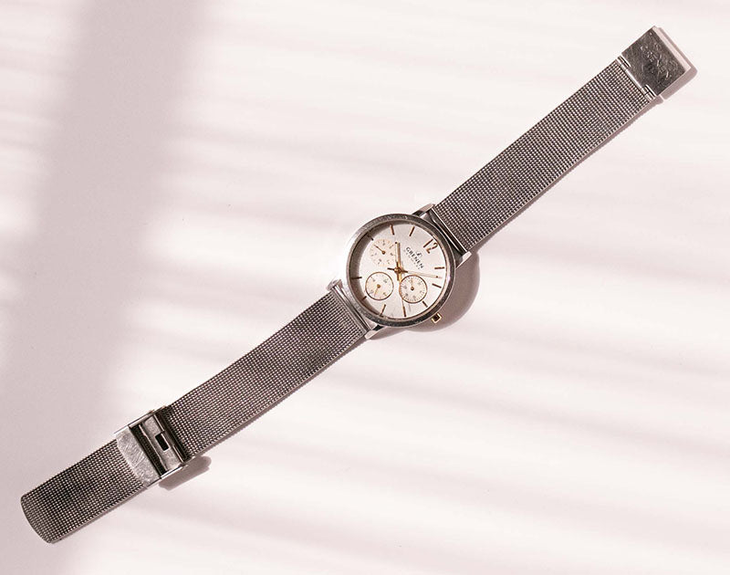 Vintage Silver-tone Grenen by Skagen Designs Watch Denmark Unisex ...