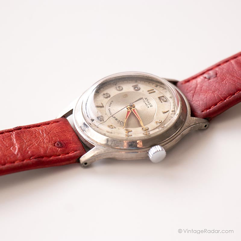 Vintage Anker Super Shockproof Waterproof 17 Jewels Mechanical Watch ...