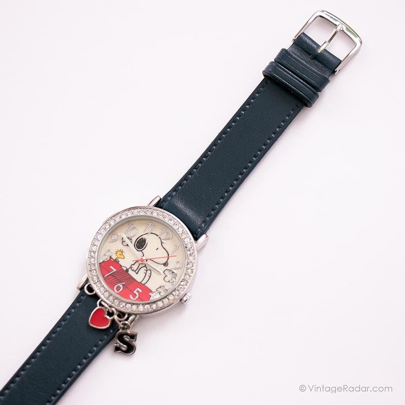Peanuts Snoopy Character Watch | Vintage Cartoon Lucky Charm Watch ...
