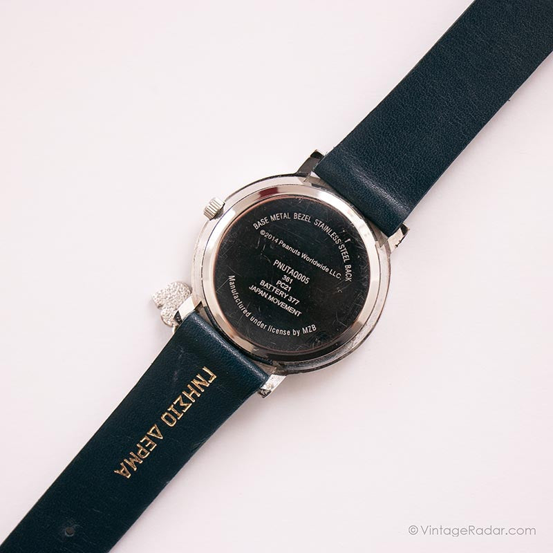 Peanuts Snoopy Character Watch | Vintage Cartoon Lucky Charm Watch ...