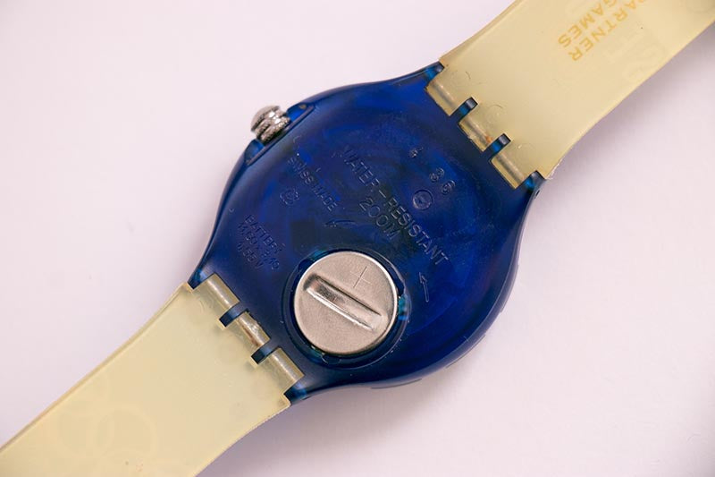 1990 Vintage Swatch SEOUL 1988 SDZ100 | Scuba Swatch Watches – Vintage ...