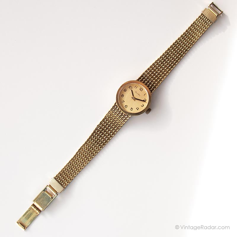 Vintage Gold-tone Zentra Ladies Mechanical Watch | German Watches ...