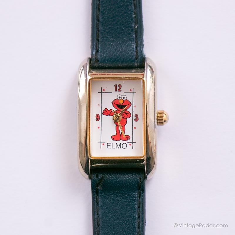 Elmo SESAME STREET Vintage Watch for Women | Small Character Watch ...