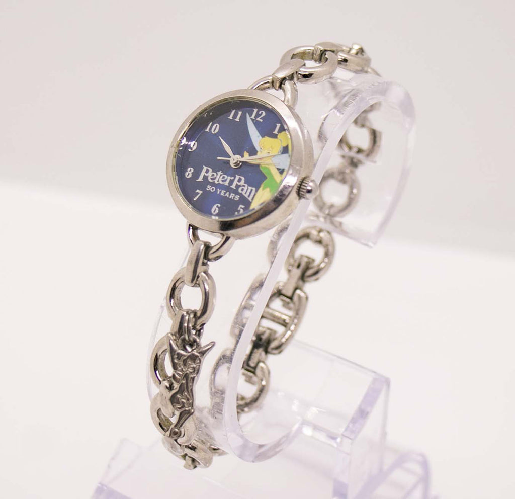 Elegant Blue Dial Tinker Bell Watch Vintage | Peter Pan Disney Watch ...