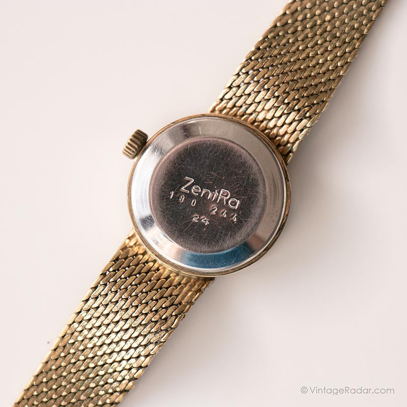 Vintage Gold-tone Zentra Ladies Mechanical Watch | German Watches ...
