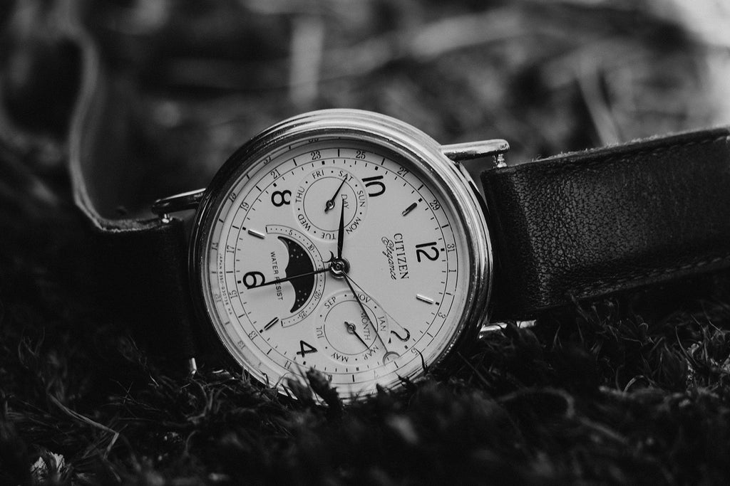 Rare Citizen Elegance 6350-G30241 Triple Calendar Moon Phase Watch ...