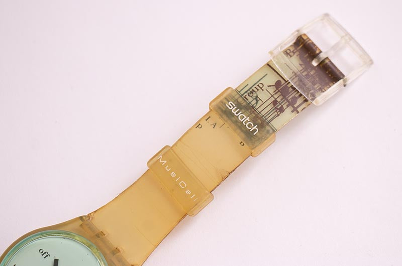 DODECAPHONICS SLK113 Vintage Swatch | Musical Swatch Watch – Vintage Radar
