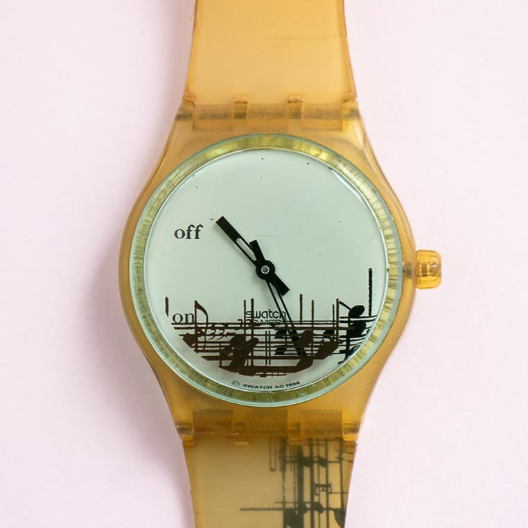 DODECAPHONICS SLK113 Vintage Swatch | Musical Swatch Watch – Vintage Radar