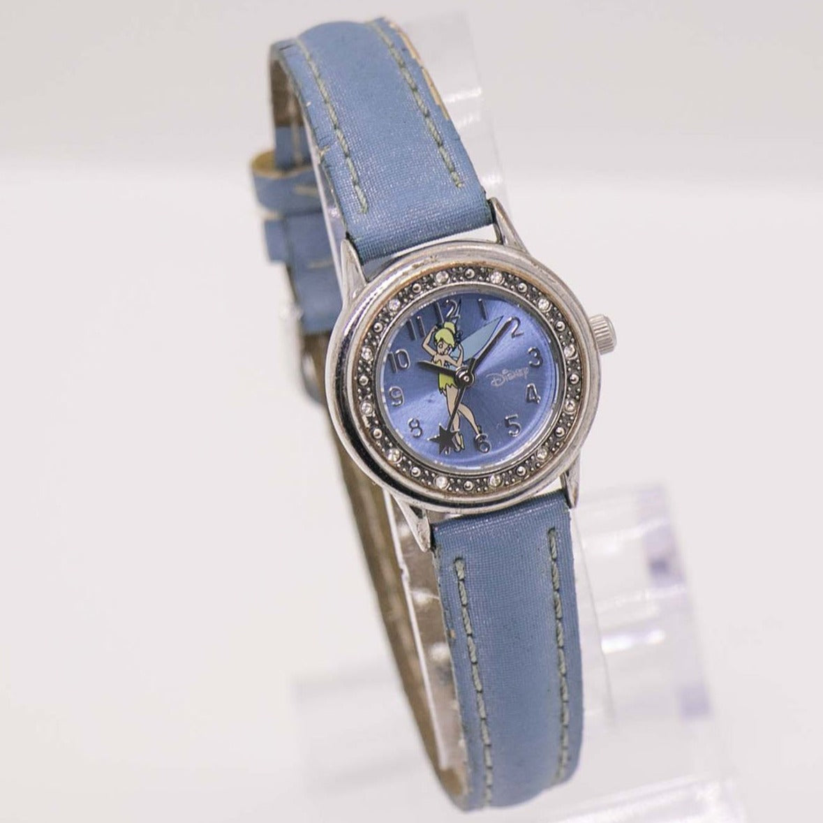 Elegant Blue Dial Tinker Bell Watch Vintage | Peter Pan Disney Watch ...