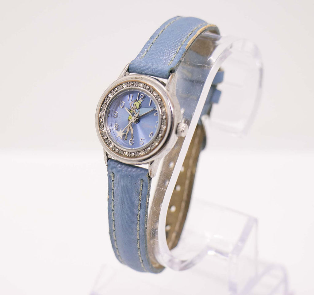 Elegant Blue Dial Tinker Bell Watch Vintage | Peter Pan Disney Watch ...