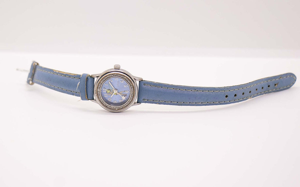 Elegant Blue Dial Tinker Bell Watch Vintage | Peter Pan Disney Watch ...