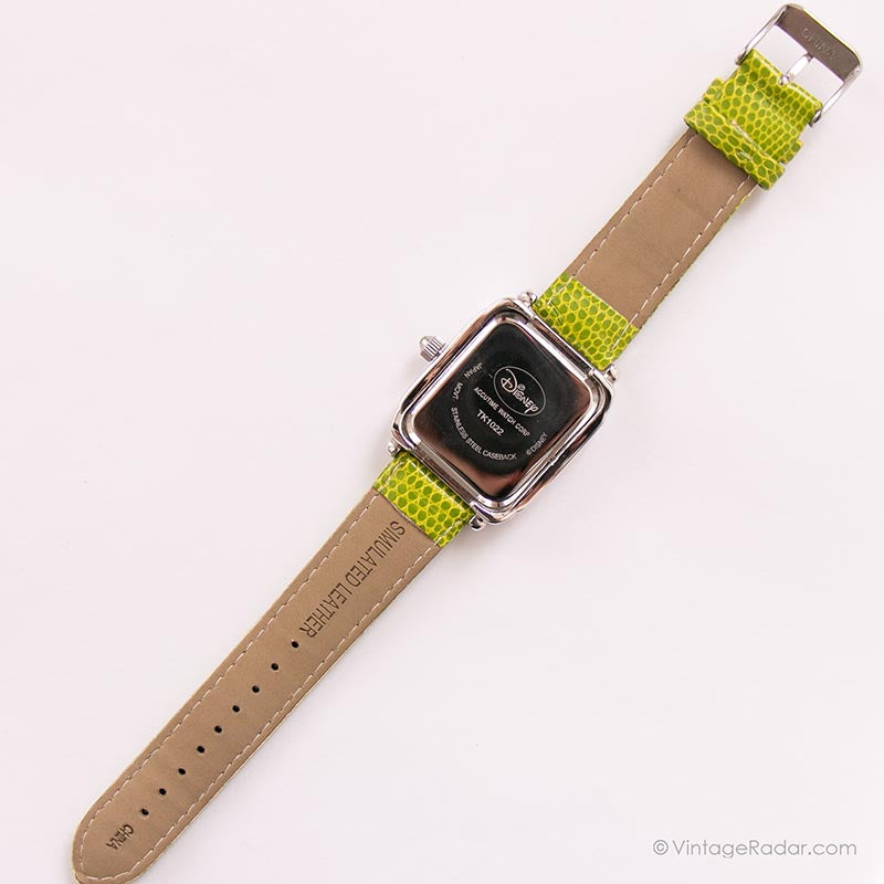 Tinkerbell Fairy Disney Vintage Watch | Green Square Watch for Women ...