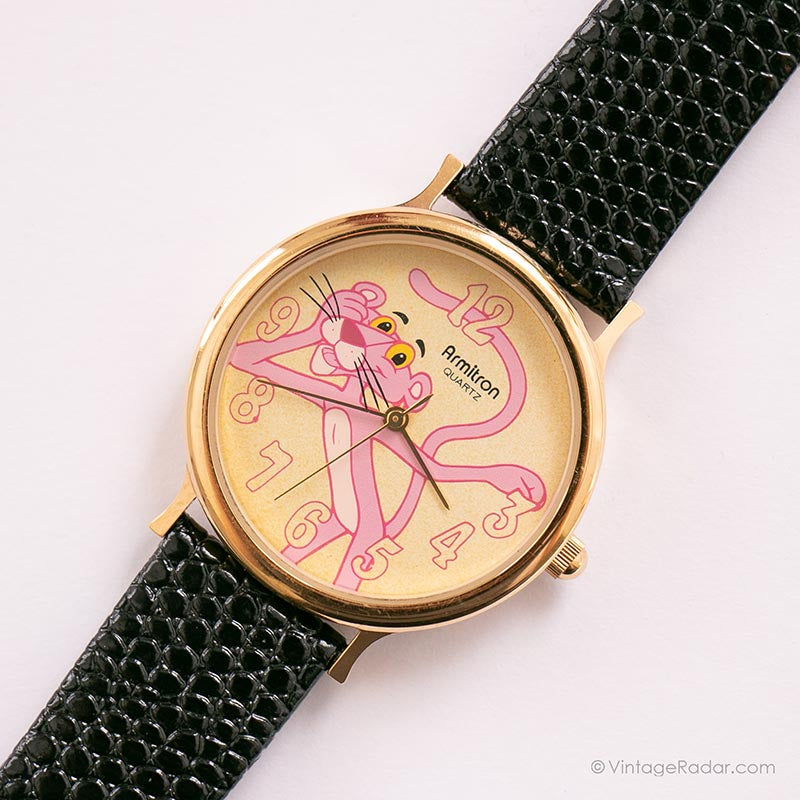 The Pink Panther Armitron Cartoon Watch | Vintage Unisex Watch ...
