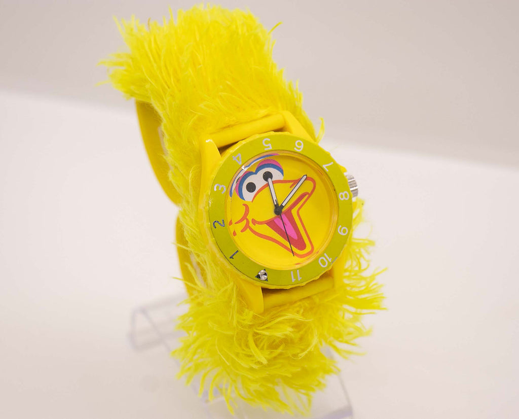 Big Bird Vintage Sesame Street Watch - Yellow Muppet Bird Watch ...