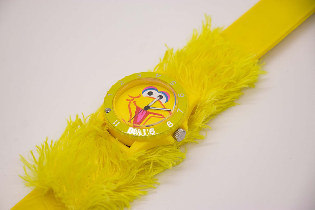 Big Bird Vintage Sesame Street Watch - Yellow Muppet Bird Watch ...