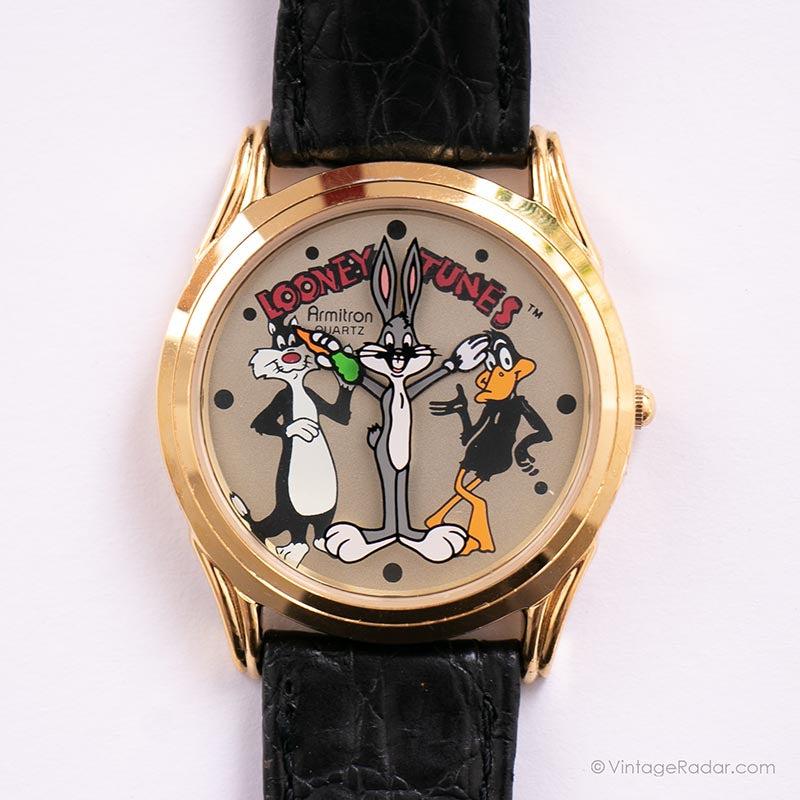 RARE Looney Tunes Armitron Quartz Watch | 90s Looney Tunes Characters ...