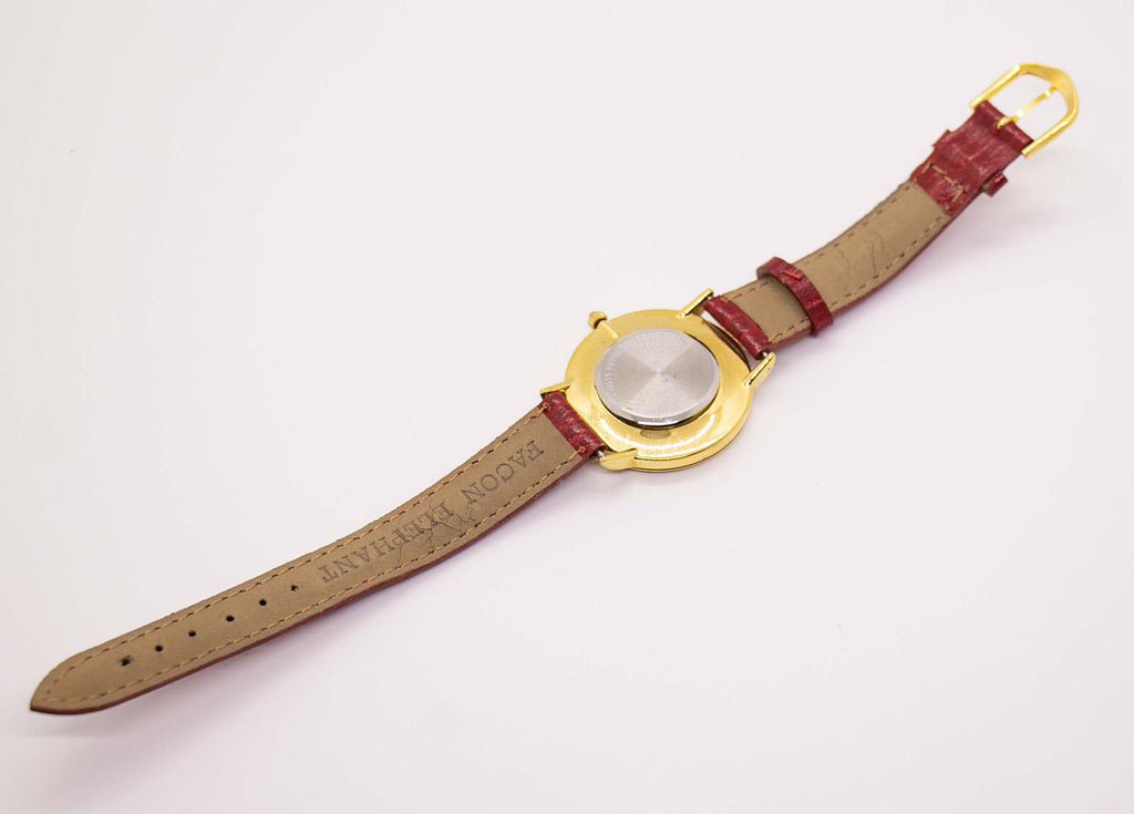 Tropical Jungle Jaguar Watch | Vintage Forest Gold-tone Quartz Watch ...