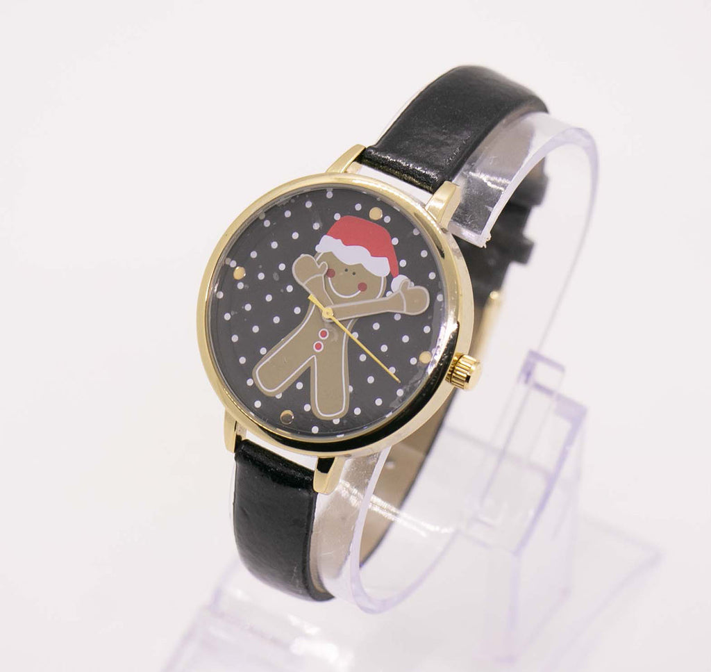 Gingerbread Man Cookie Watch - Vintage Christmas Festive Watch ...
