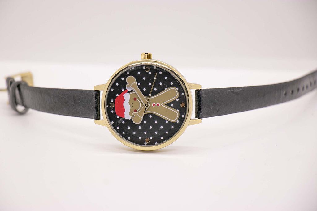 Gingerbread Man Cookie Watch - Vintage Christmas Festive Watch ...