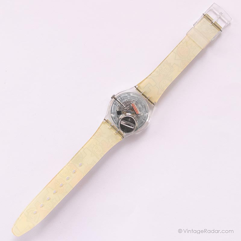 Vintage 2002 Swatch GK386 COOKIE FACE Watch | RARE Swatch Gent Watch ...