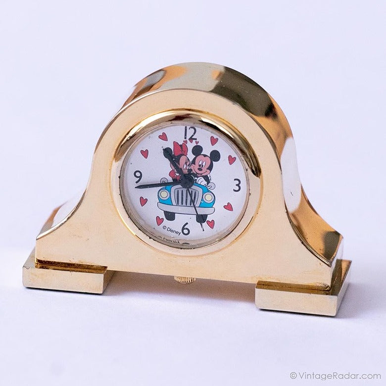90s Disney Mickey And Minnie Mouse Vintage Table Clock Home Decor ...