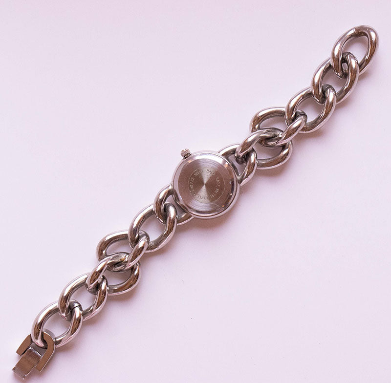 Silver-tone Moon Phase Consort Quartz Watch for Women | Vintage Watch ...