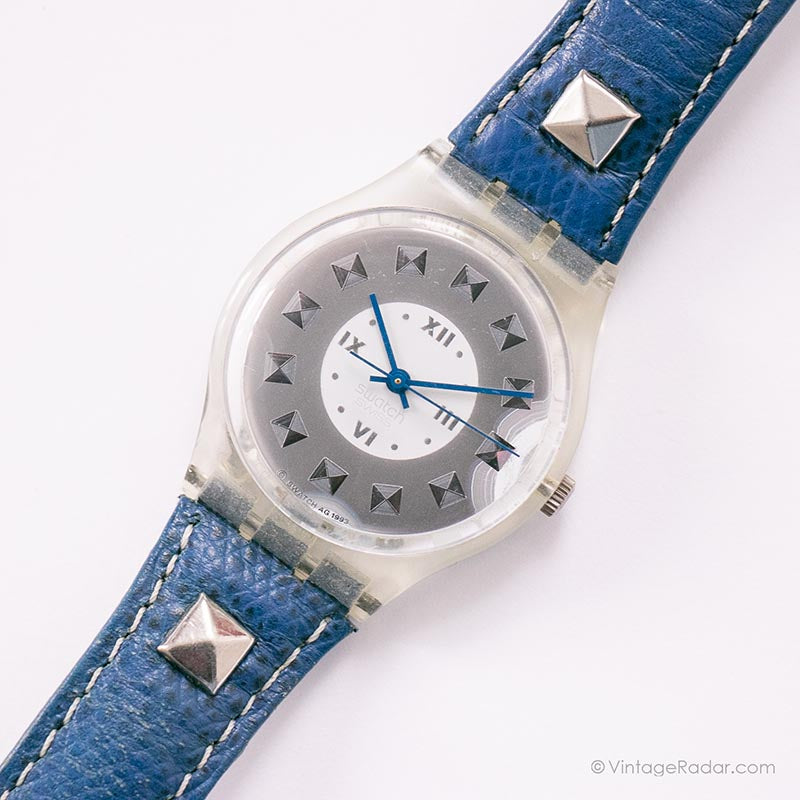 Vintage 1993 Swatch GK178 CIEL Watch | 90s Collectible Swatch Watch ...