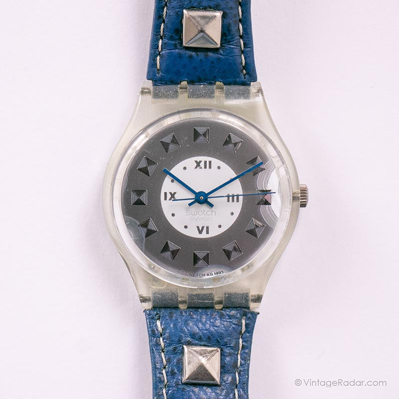 Vintage 1993 Swatch GK178 CIEL Watch | 90s Collectible Swatch Watch ...