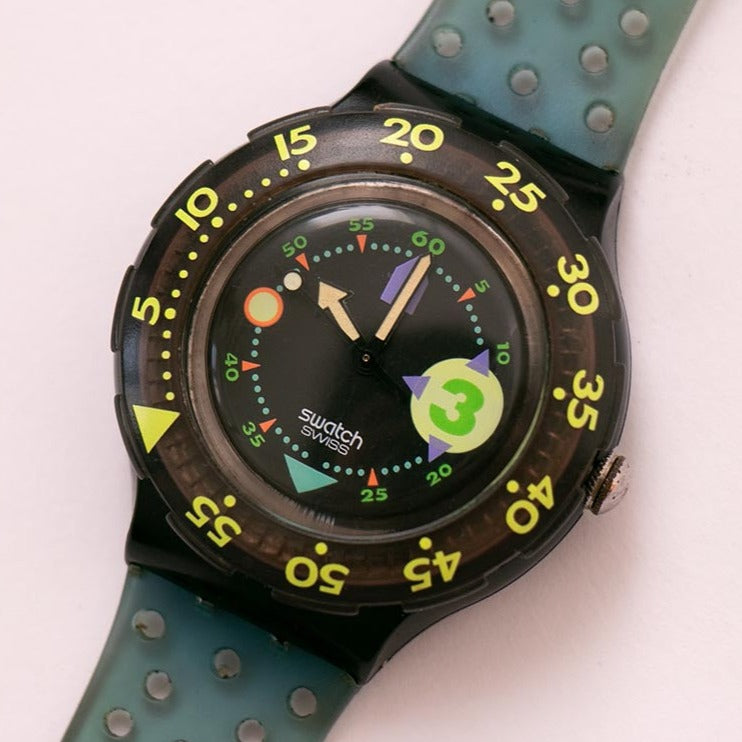 CAPTAIN NEMO SDB101 Swatch Scuba Watch | Vintage Swiss Diver Watch ...