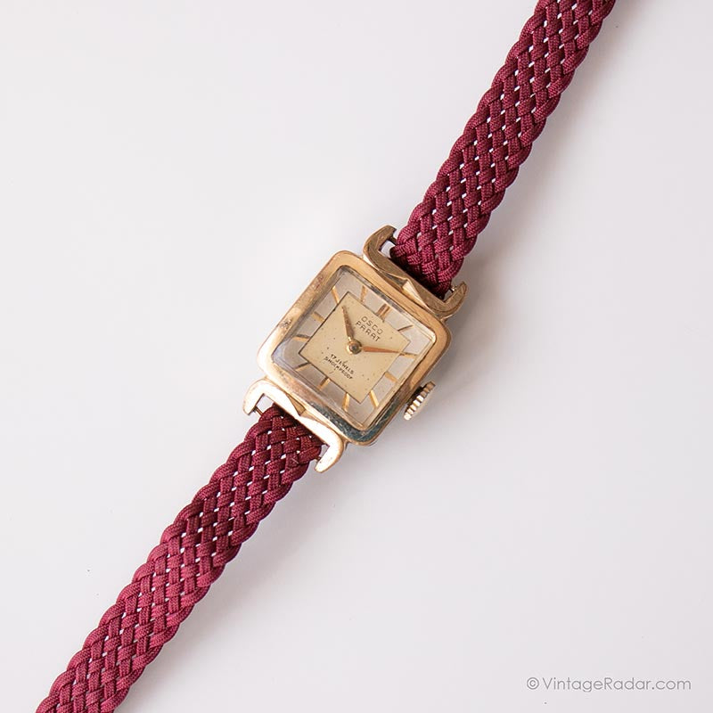 OSCO Parat Rolled-Gold Vintage German Watch | 17 Jewels Shockproof ...