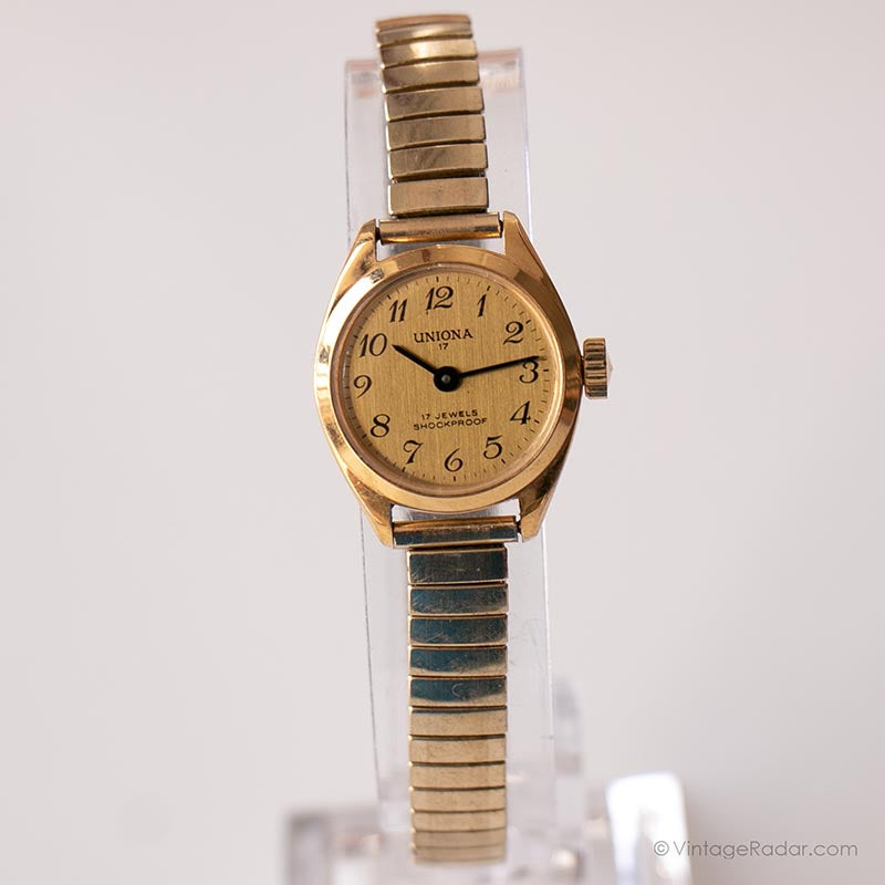 Uniona 17 Vintage Ladies Watch | Uniona 17 Jewels Shockproof Watch ...