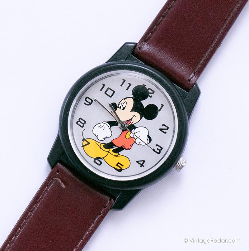 Disney SII Seiko Mickey Mouse Red Character Band Watch MU0081 Model ...