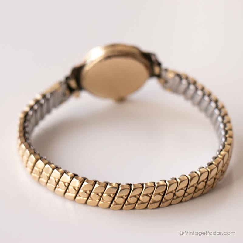 1940s Vintage Gold-Plated Watch | Art-deco Vintage German Ladies Watch ...