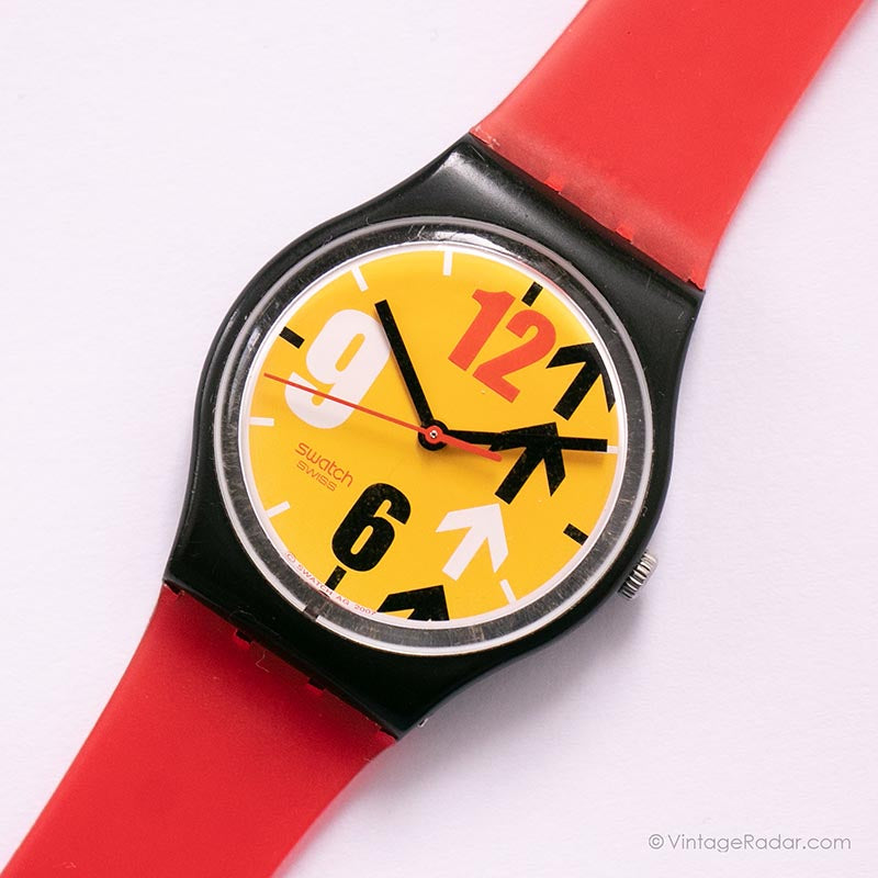 2007 Swatch GB233 FAST TURN Watch | Swiss Quartz Watch Vintage ...