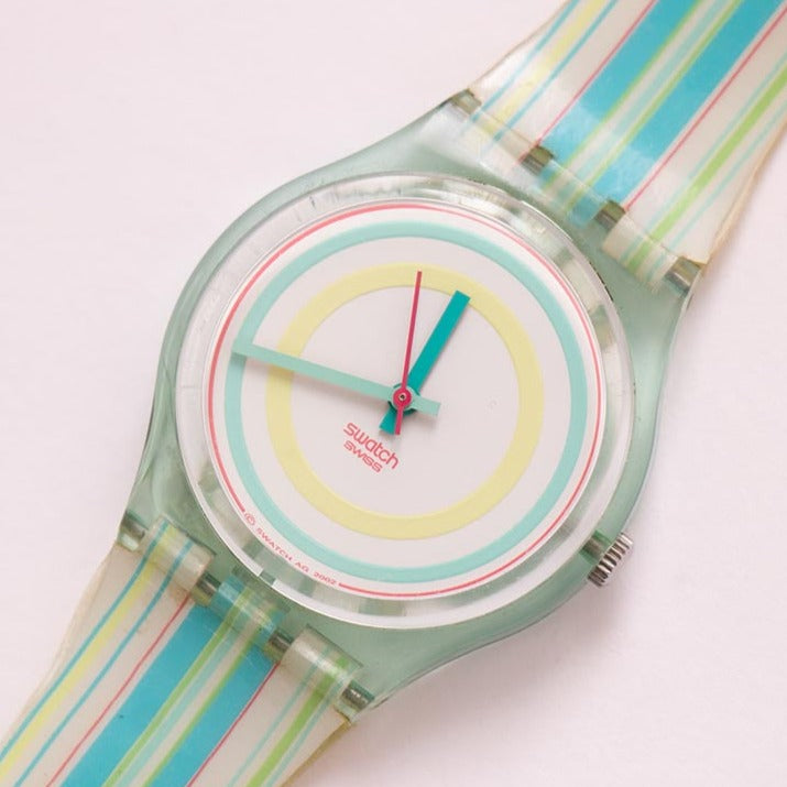2002 MEETING THE PARALLELS GL112 Vintage Swatch Watch | Swiss Watches ...
