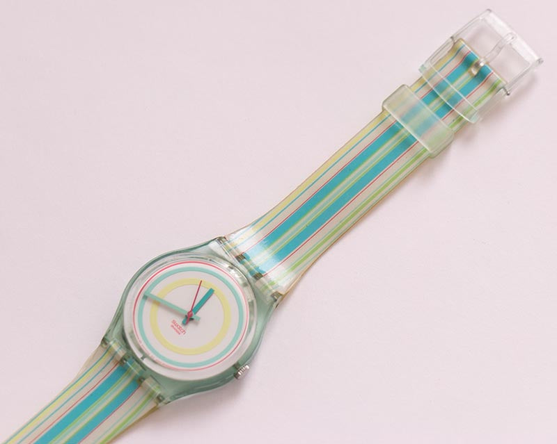 2002 MEETING THE PARALLELS GL112 Vintage Swatch Watch | Swiss Watches ...
