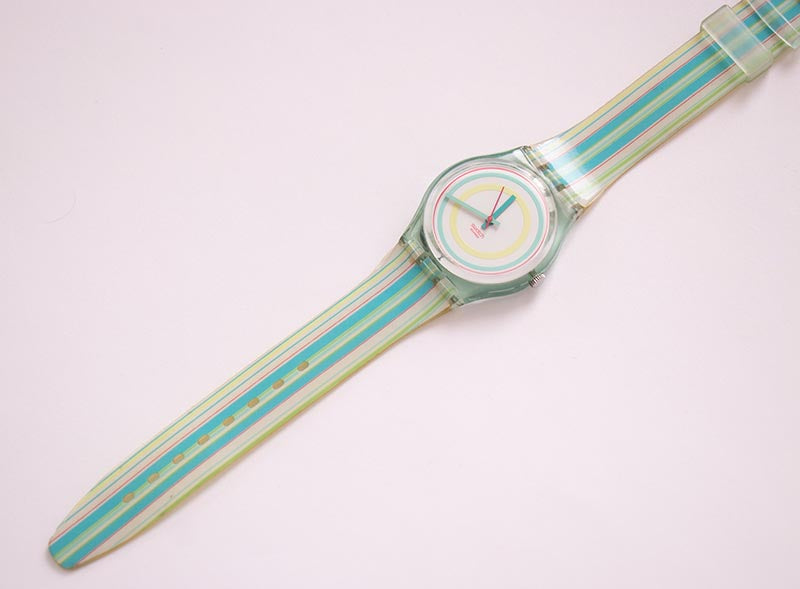 2002 MEETING THE PARALLELS GL112 Vintage Swatch Watch | Swiss Watches ...
